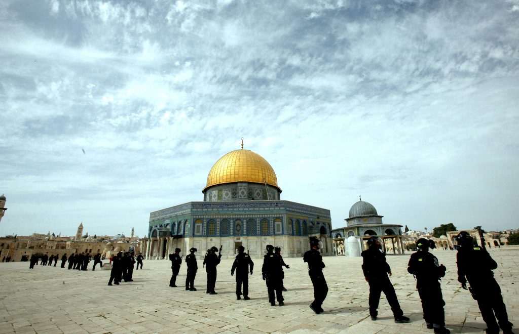 La battaglia del Monte Moriah - Mosaico
