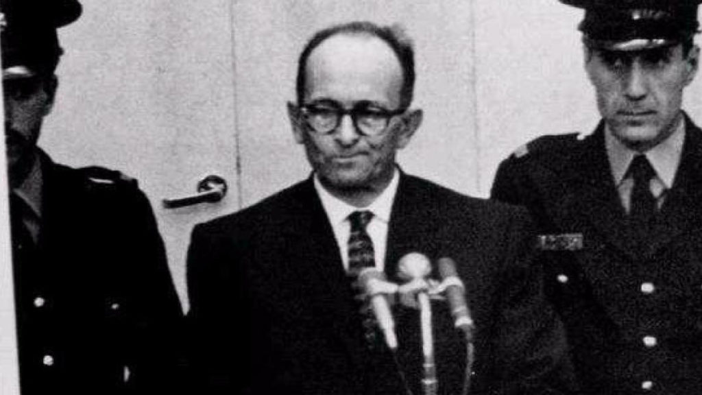 Nazi Adolf Eichmann Saw His Wife Before Being Executed In