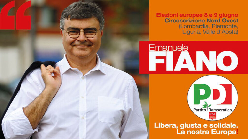Spazio elettorale: Emanuele Fiano candidato alle Elezioni Europee 2024 ...
